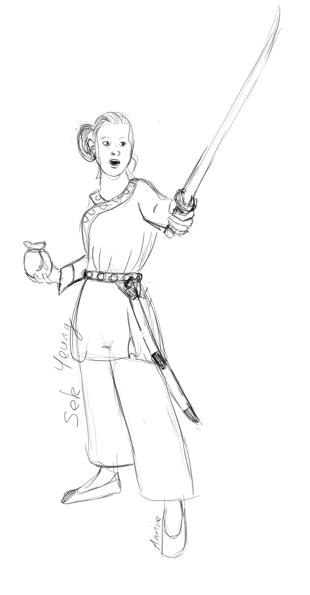 Designing Ching Shih [AKA Sek Yeung] | Community Miniatures Project