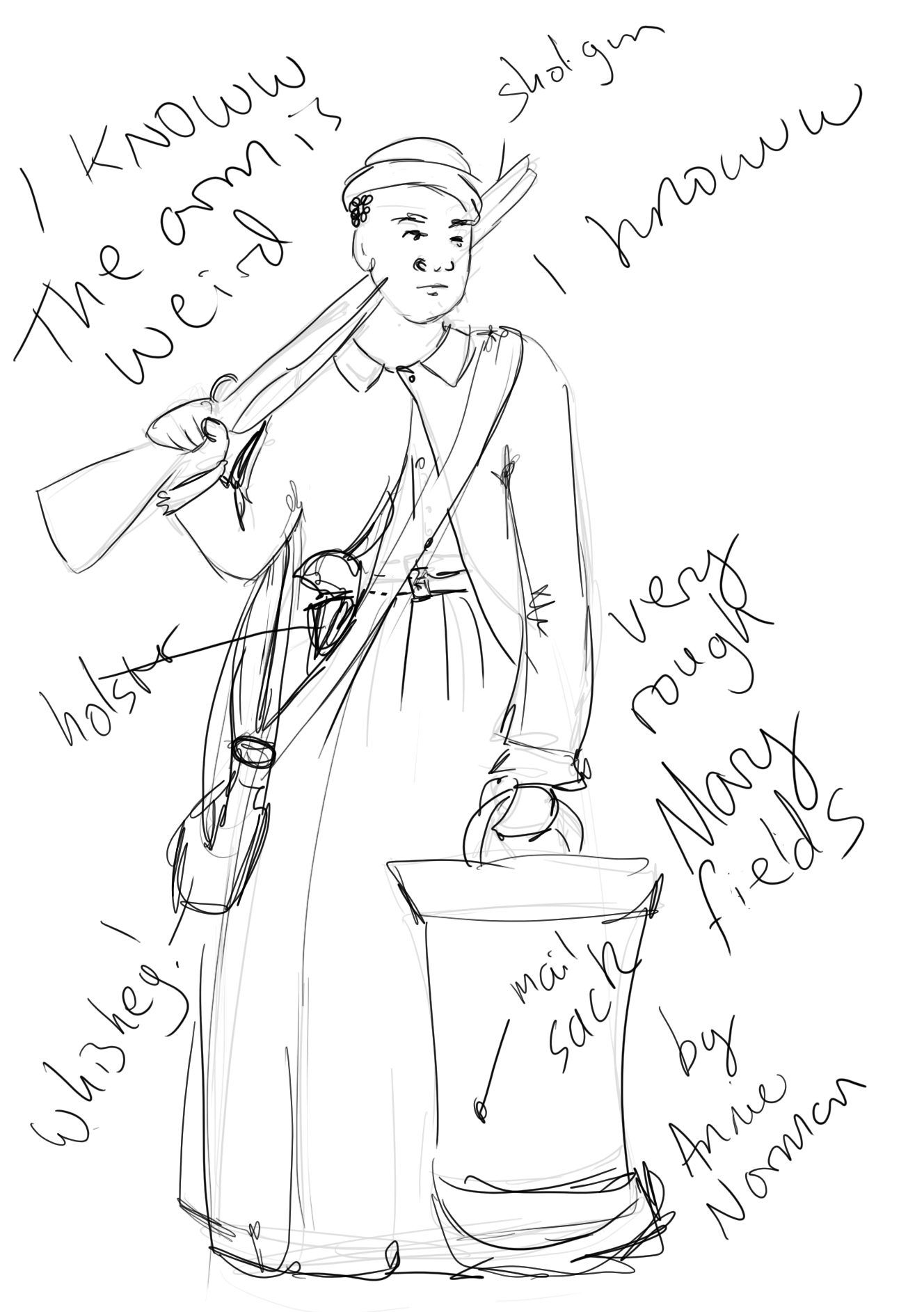 Designing Mary Fields [Stagecoach Mary] | Community Miniatures Project