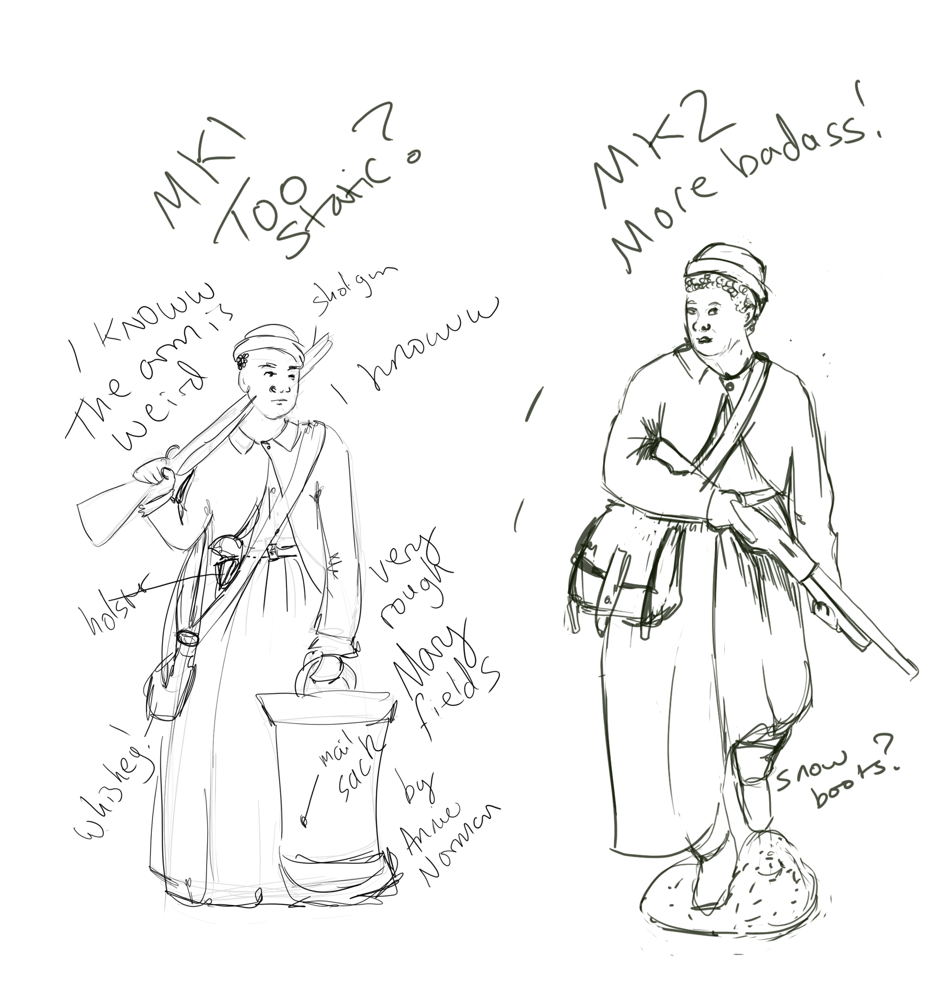 Redesigning Mary Fields! [Stagecoach Mary] | Community Miniatures Project